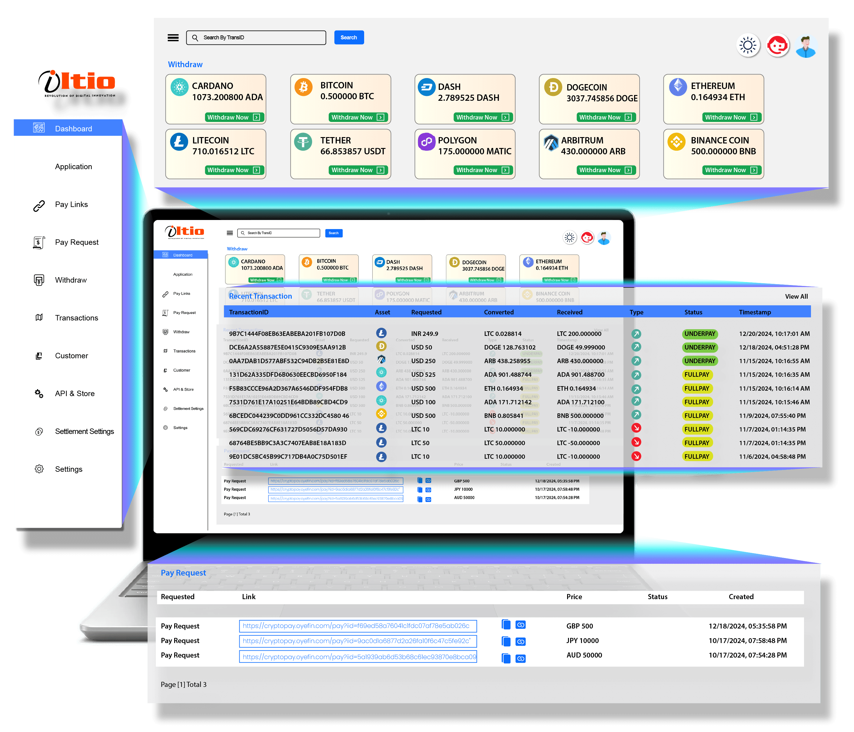Crypto Payment Gateway | Digital Crypto Bank